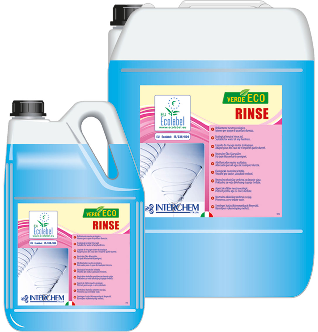 ECO Bleščilo za strojno izpiranje posode VERDE ECO RINSE 5KG – Laborplast